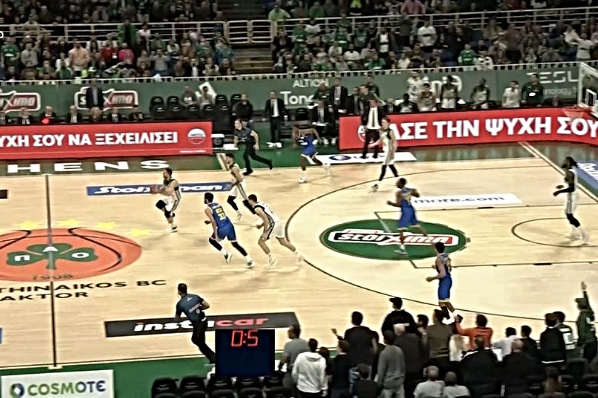 Παναθηναϊκός AKTOR - Περιστέρι: ΜΥΘΙΚΟ buzzer beater τρίποντο από το ...